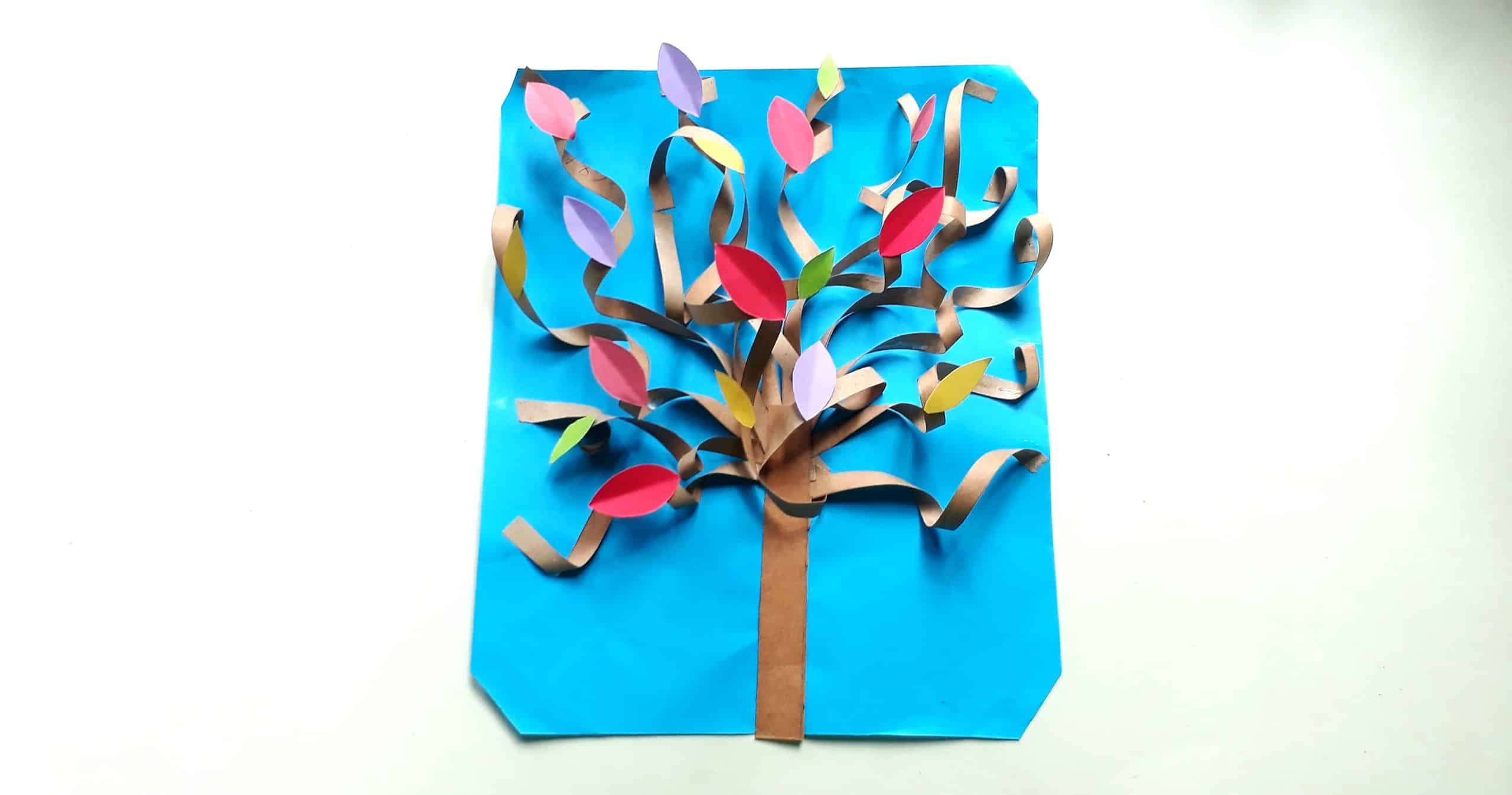 Video: einen blühenen Baum aus Papier basteln › Jugendleiter-Blog